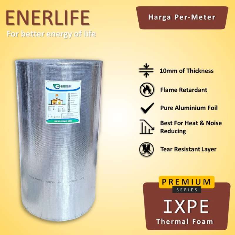 Jual Peredam Panas Atap - Aluminium Foam 10mm Double Harga Per meter P ...