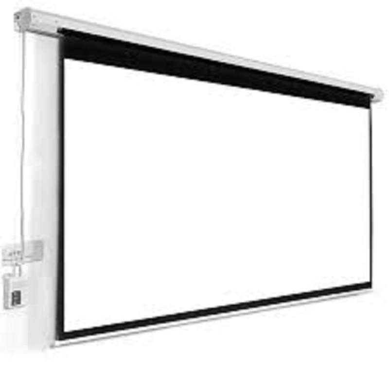 Jual Layar Projector Motorized 96 Inchi 244cm x 244cm VISION SCREEN di ...