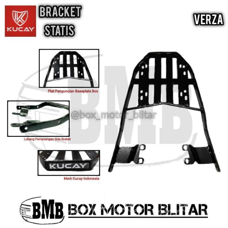 Jual Breket / Bracket / Dudukan Box Motor Kucay Statis Honda Verza 150 ...