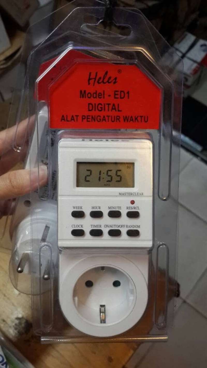 Jual Timer Heles Digital Ed-1 On/off 24 Jam Di Seller Honey Living ...