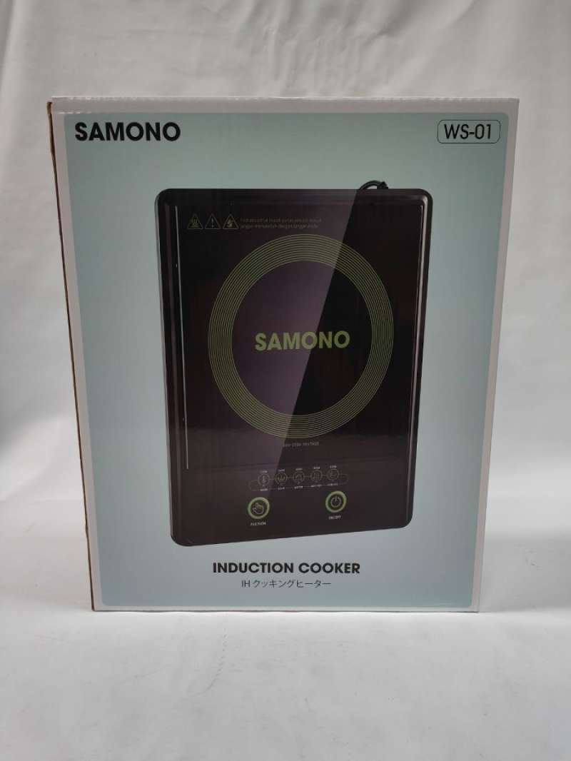 Promo Kompor Listrik Induksi 600W Samono WS01 WS 01 Induction Cooker ...