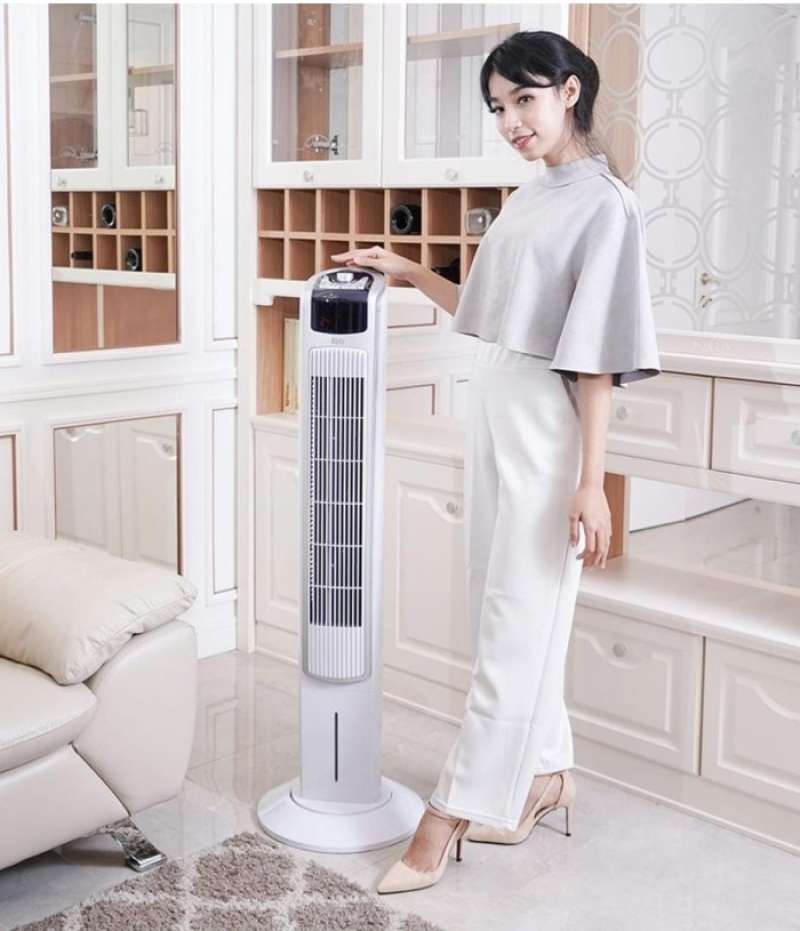 Jual Kipas Angin Lantai Tower / Kris Kipas Angin Lantai LED Display di ...