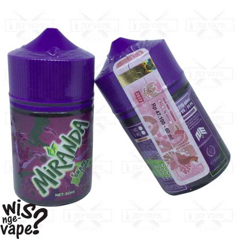 Promo Miranda Grape Soda 60ml - Liquid Vape By Platinum x Newembassy ...