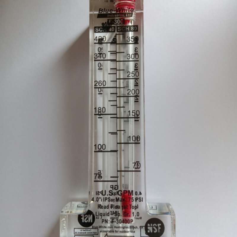 Jual Water Flow Meter DN100 Blue White di Seller Odettee Shop ...