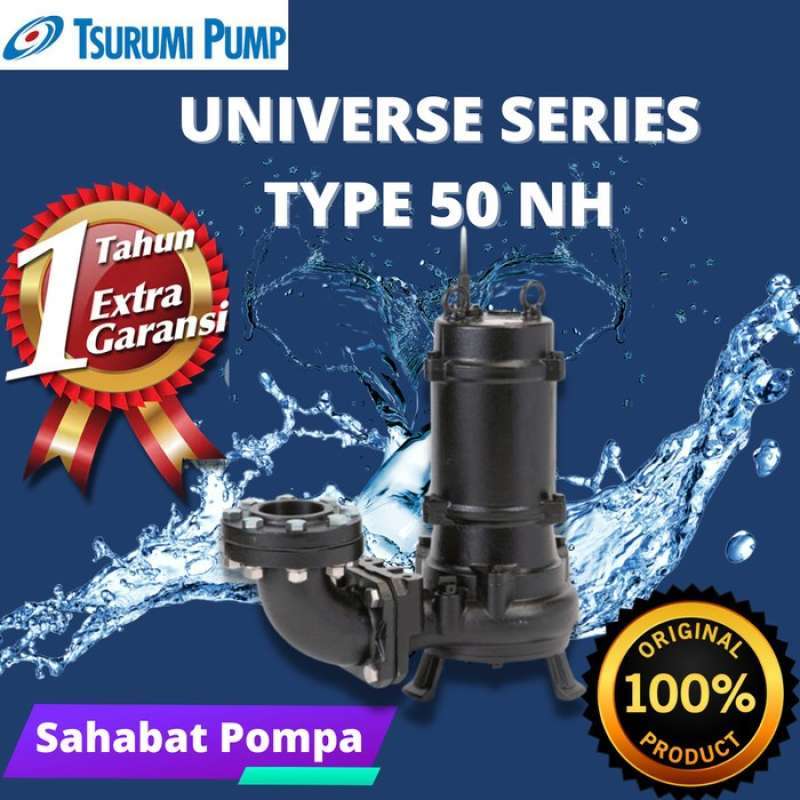 Jual Mesin Pompa Listrik Pendorong Tekanan Air Pompa Tsurumi 50 NH 24.0 | High Head High Volume ...