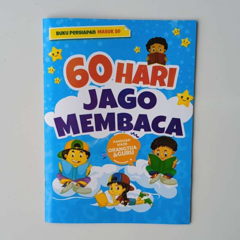 Jual Buku Anak Paud Tk 60 Hari Jago Membaca - Belajar Baca Sandro Di Seller Toko Alida ...
