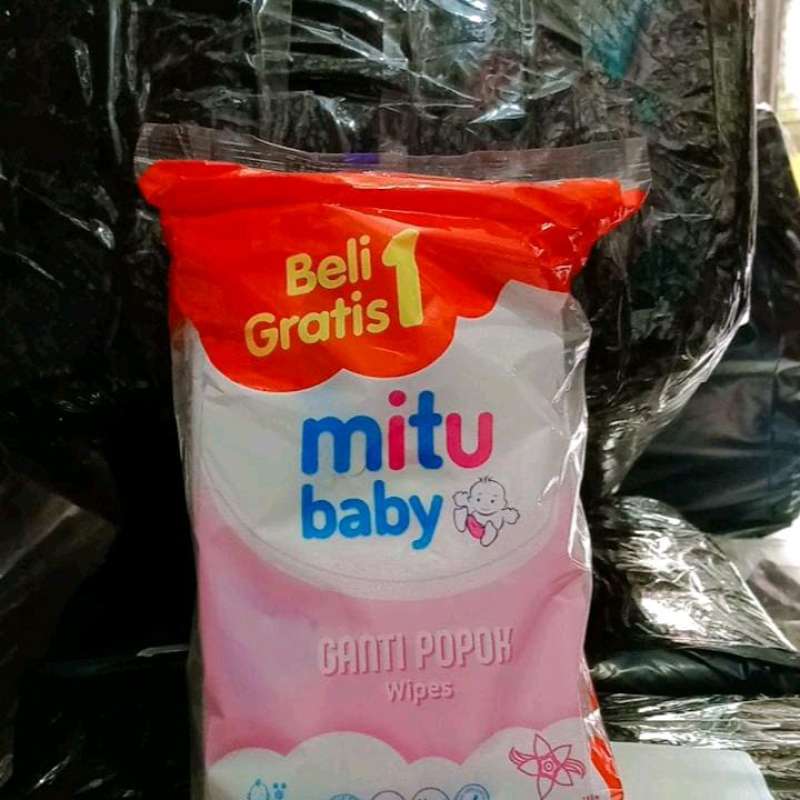 Jual [buy1 get1] Mitu baby wipes 50sheet Lively Vanilla di Seller Rumah ...