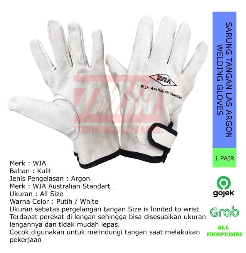Promo WIA Sarung Tangan Las Argon Welding Gloves Diskon 49% di Seller work tool - Cengkareng ...