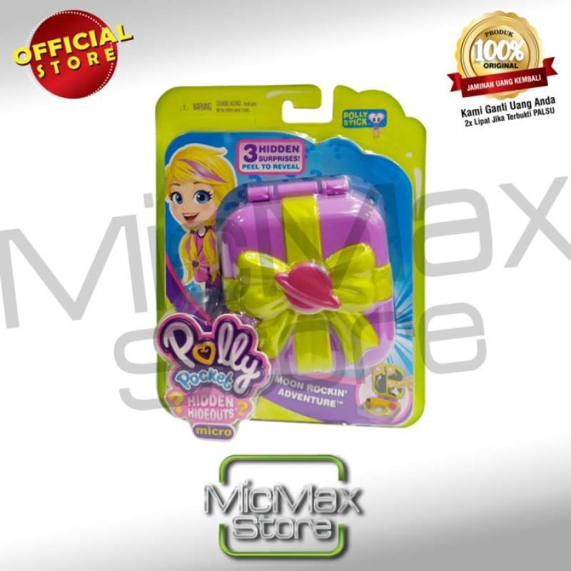 Jual Polly Pocket Hidden Hideouts Micro Moon Rockin Adventure di Seller ...