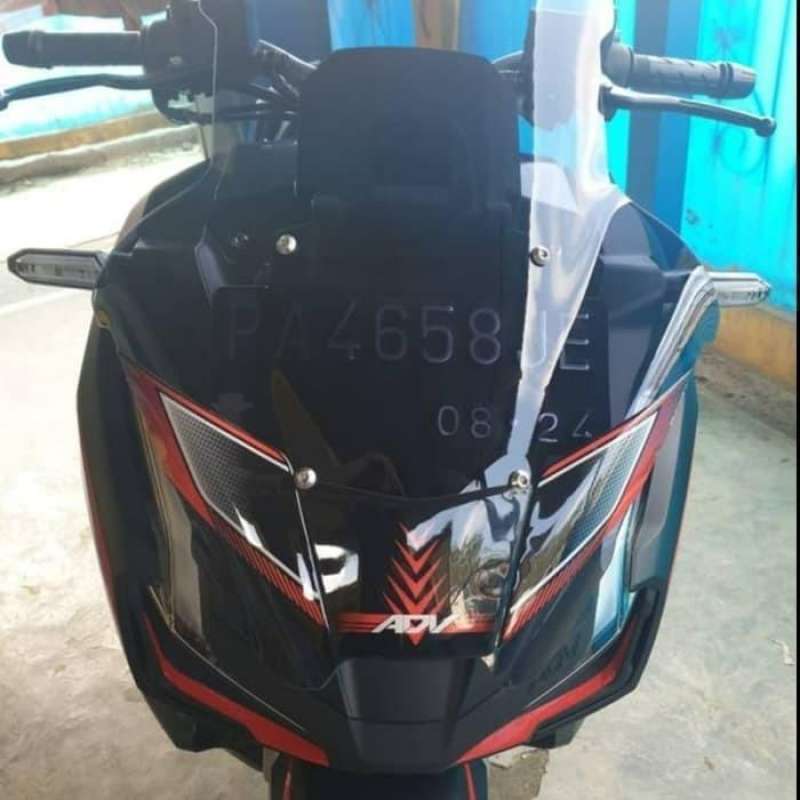 Jual Sticker stiker timbul resin windscreen honda ADV 150 di Seller JAI ...