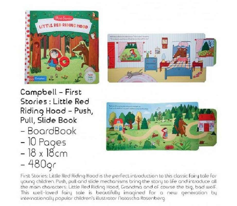 Jual Buku Campbell First Stories Little Red Riding Hood Di Seller ...