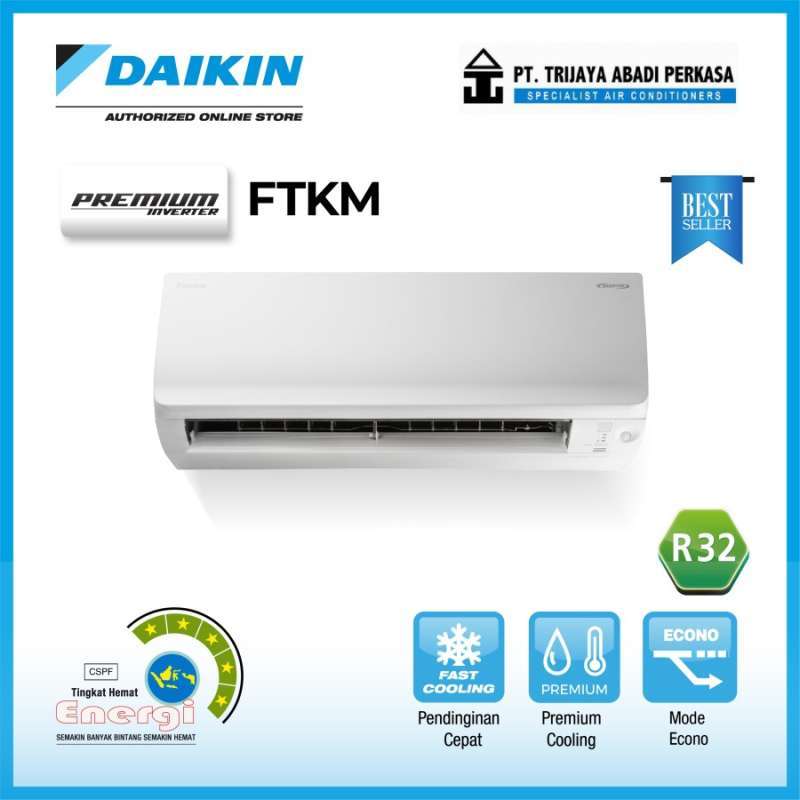 Jual Daikin Ftkm 50 Ssv Ac Split 2 Pk Premium Inverter R32 - Hanya Unit Di Seller Tap Elektronik ...