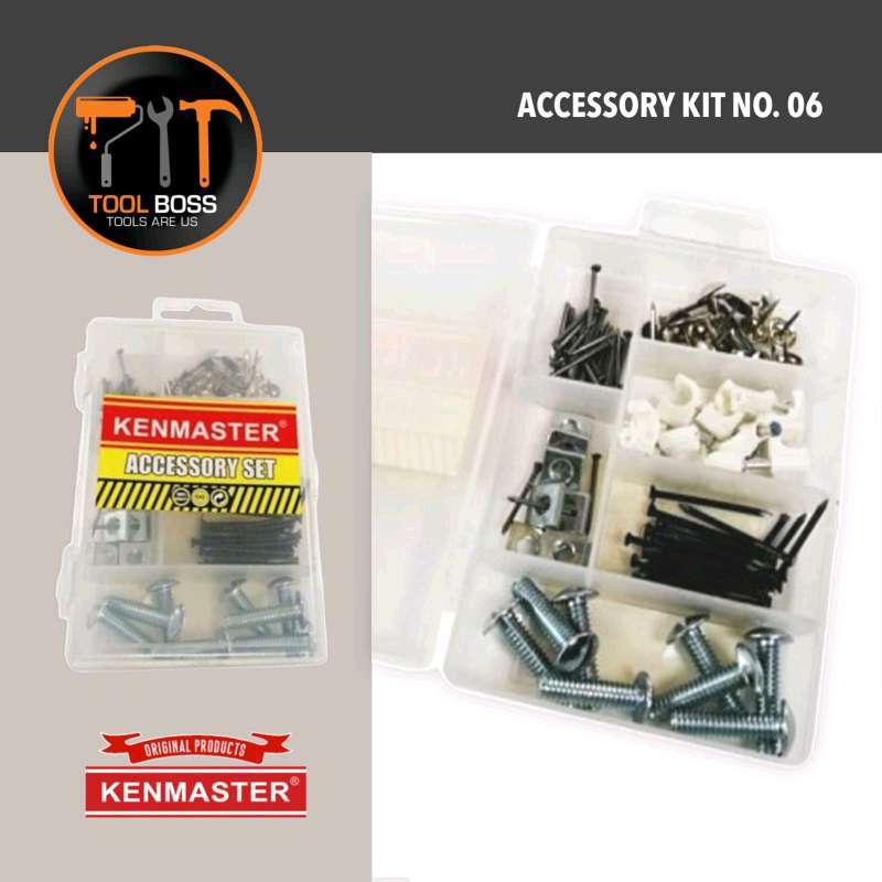 Jual KENMASTER ACCESSORIES SET NO 6 -BAUT ,MUR ,KLEM ,KABEL PAKU di ...
