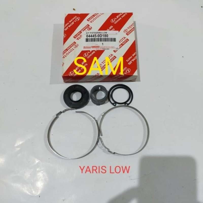 Jual seal kit power steering bawah low yaris new vios seal rak stir di ...