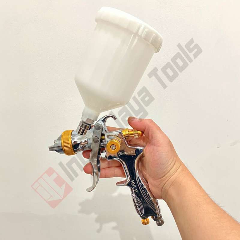 Jual SHOGUN H88G Spray Gun HVLP 600 mL - Alat Semprot Cat Low Pressure di Seller Indah Jaya ...