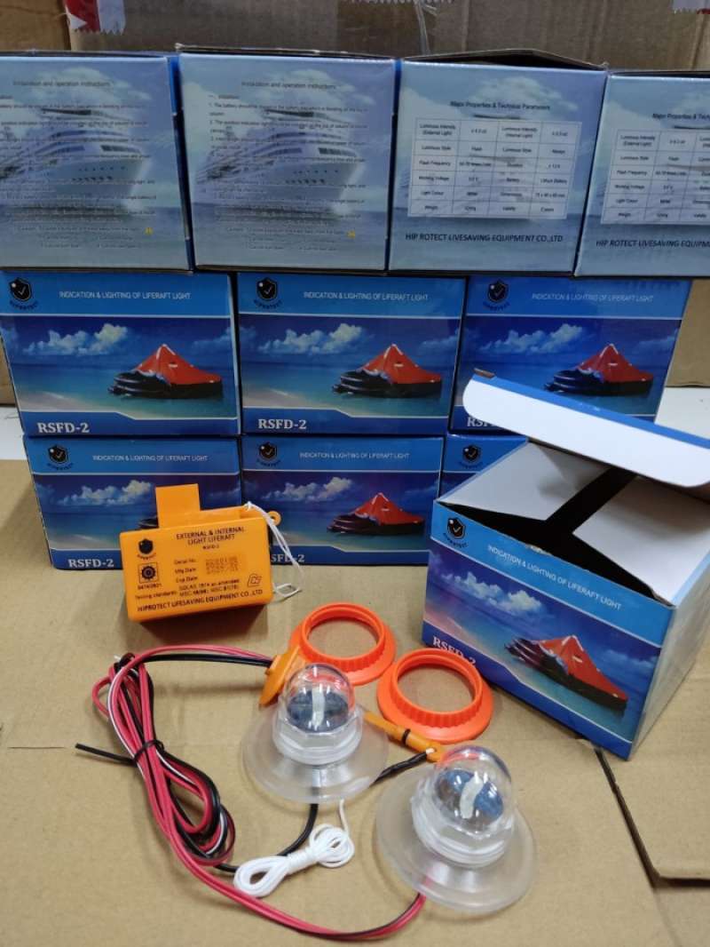 Promo Lampu Liferaft Rsfd-2 / Sea Cell Life Raft Light Solas Diskon 8% ...