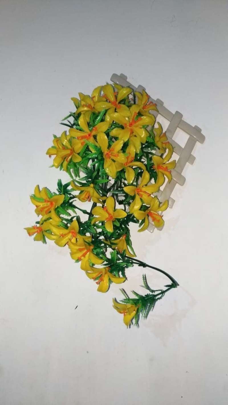 Jual Bunga Tempel Gantung Hiasan Dinding Tembok Kayu Tanaman Hias ...