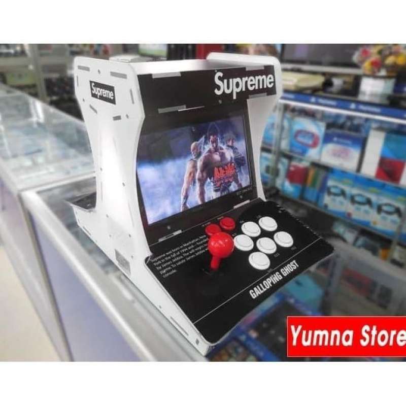 Jual Supreme Arcade Game Bartop / Dingdong Dual Layer Black - Red 2D ...