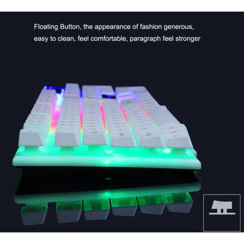 Jual GLO - Limeide Combo Gaming Keyboard RGB with Mouse - GTX300 Warna ...