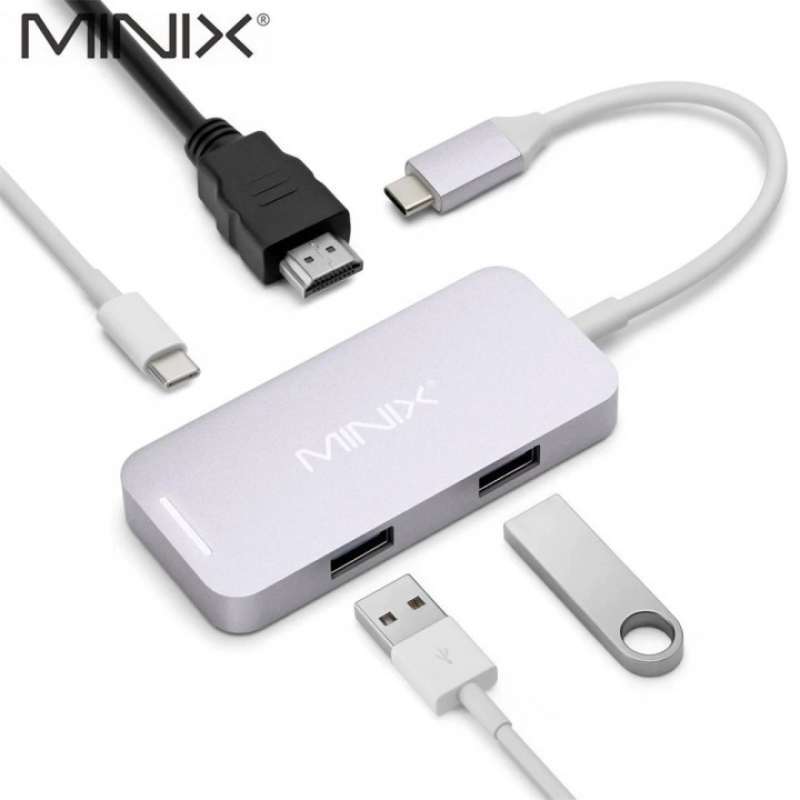 Jual MINIX NEO C Mini - USB-C Multiport Adapter with HDMI Output di Seller Purifier Corner ...