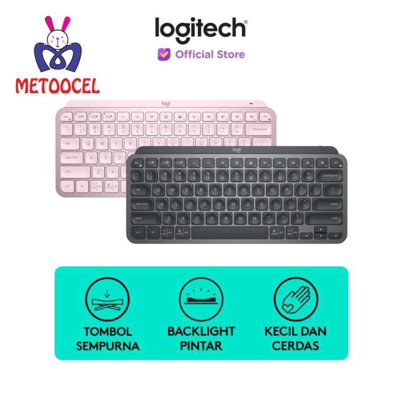 Jual Logitech Mx Keys Mini Keyboard Wireless Bluetooth Backlit Di