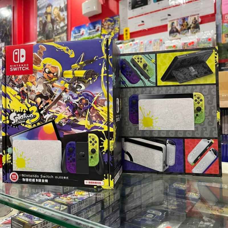 Jual Nintendo Switch OLED Splatoon 3 Edition di Seller Silvanna - Kapuk ...