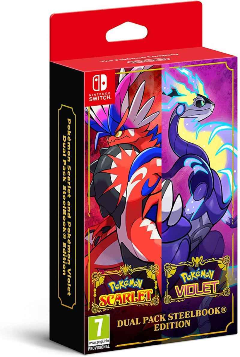 Jual Pokemon Scarlet and Violet SteelBook Steelcase Edition Nintendo ...