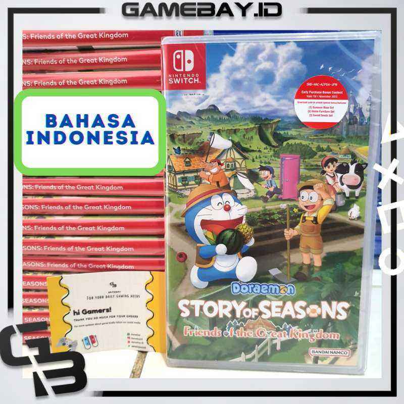 Promo Nintendo Switch Doraemon Story of Seasons Friends of the Great ...