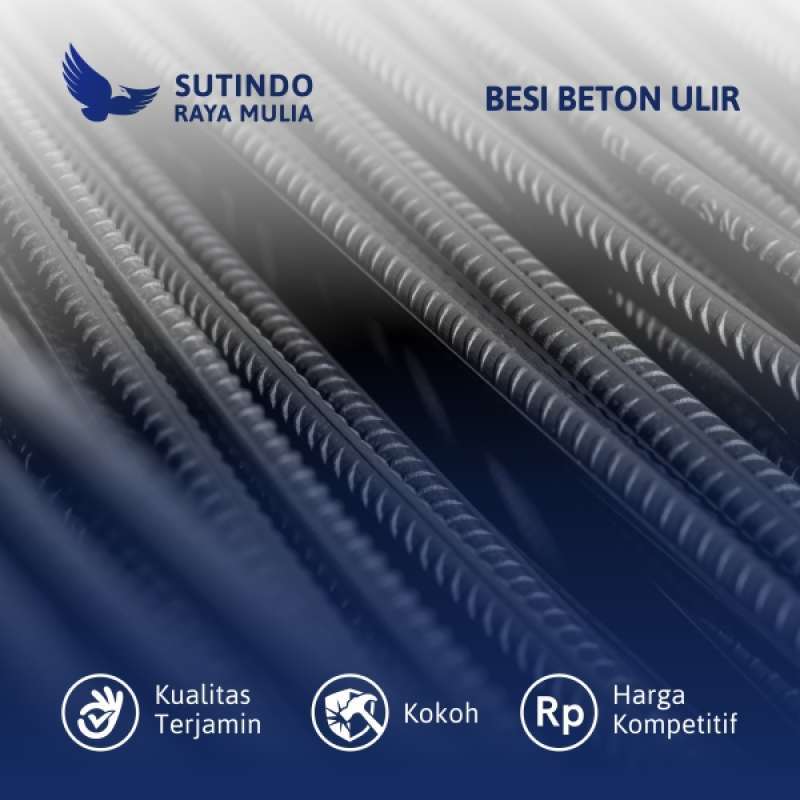 Jual BESI BETON ULIR SNI 22mm x 12m LS (U-420) di Seller Sutindo Store ...