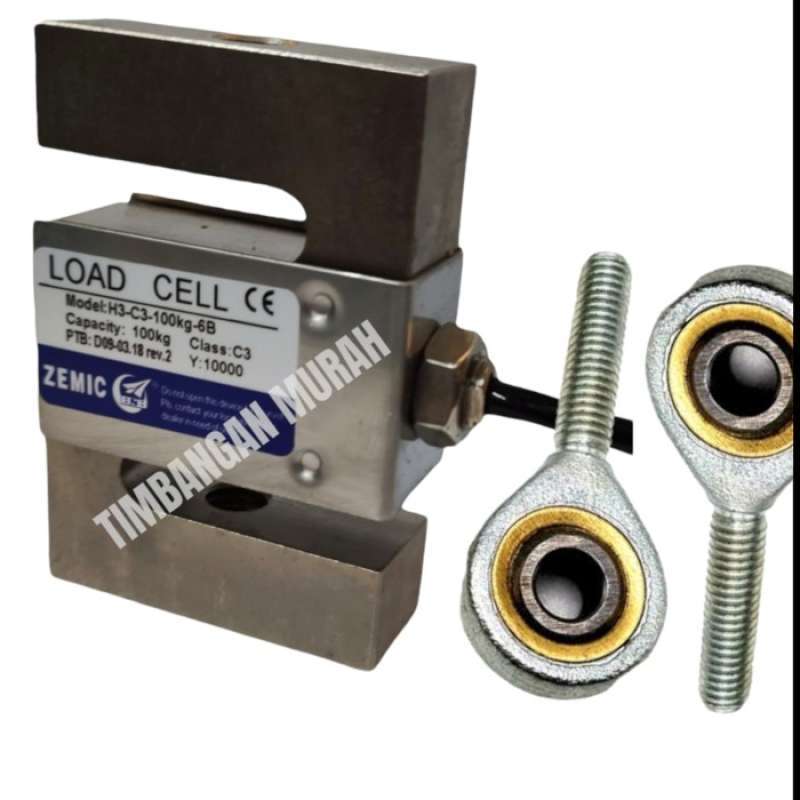 Promo Load cell zemic H3 - C3 100kg S type - Multicolor Diskon 2% di ...