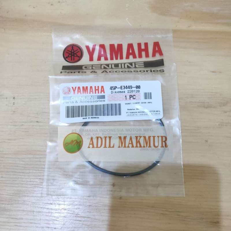 Jual KARET ORING FILTER OLI 45P-E3449-00 BYSON ASLI ORIGINAL YAMAHA di ...