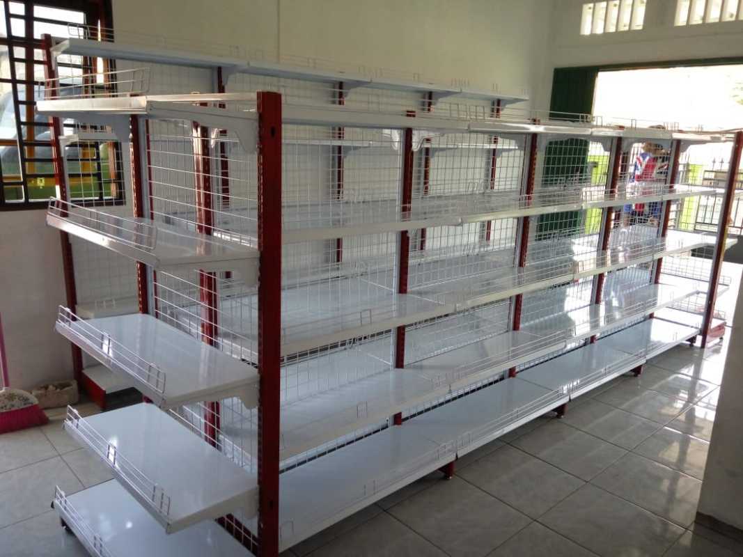 Promo Rak End Gondola (t 150 L 35/30)/ Rak Besi/ Rak Minimarket/ Rak ...