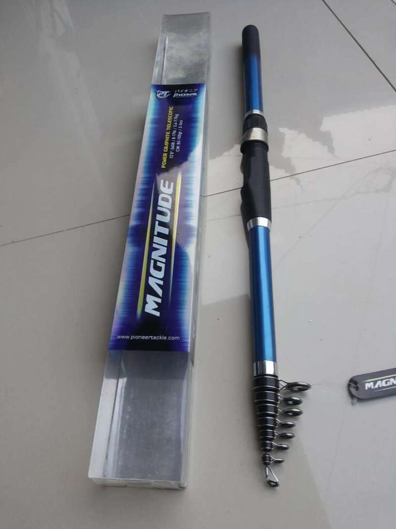 Jual Telescopic Power Graphite Rod Pioneer Magnitude 360 - 360cm Di ...