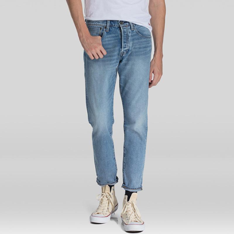 Jual Levi's 501 Slim Taper The Force Selvedge Jeans Pria [28894-0193 ...