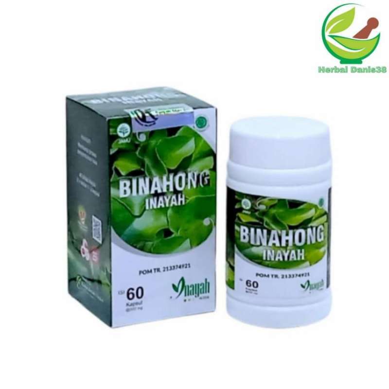 Jual Kapsul Ekstrak Daun Binahong Hijau herbal kapsul di Seller DANISHOLSHOP - Geger Kalong ...