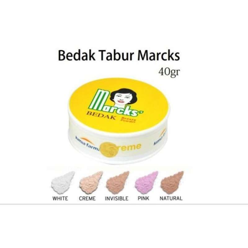 Jual Bedak Tabur Marcks Invisible 40 Gr - Bedak Tabur Classic Jadul Di ...