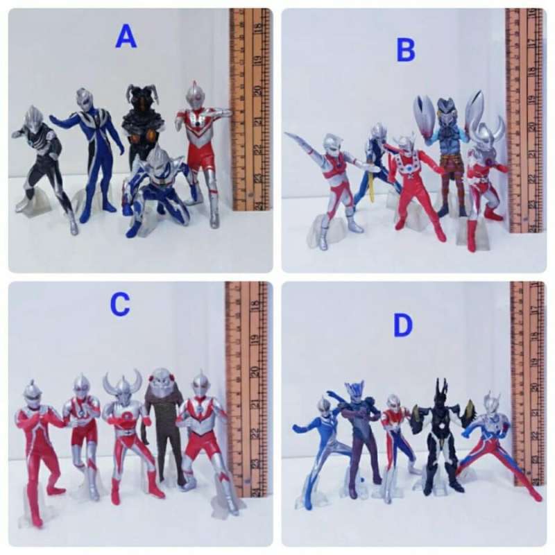 Jual Action Figure Set Ultraman - F Di Seller Toko Dolanan - Kalisari ...