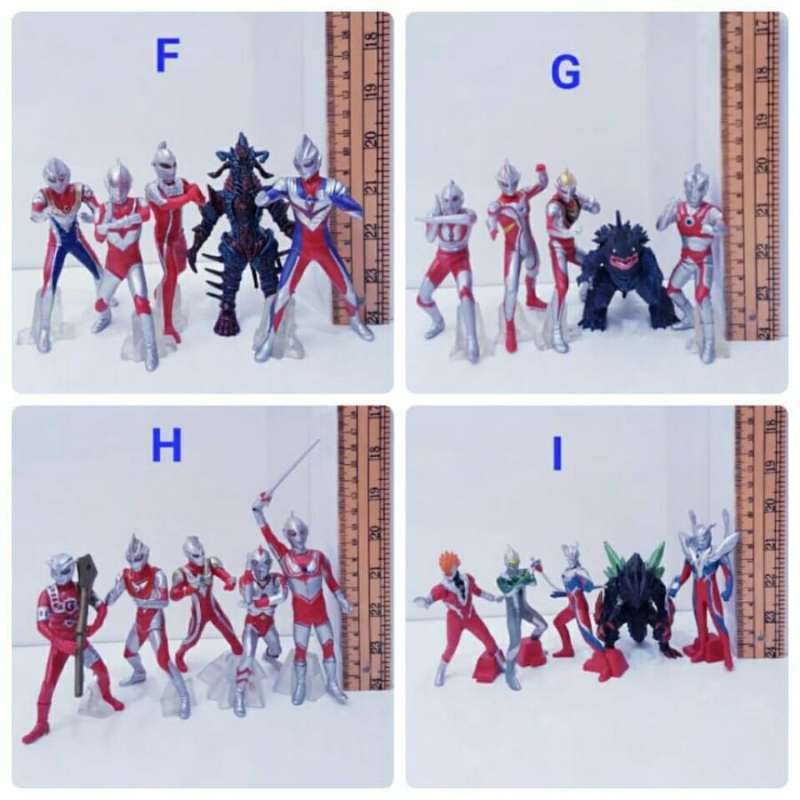 Jual Action Figure Set Ultraman - F Di Seller Toko Dolanan - Kalisari ...