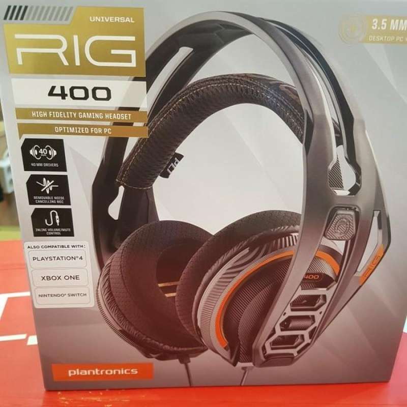 Jual Plantronics Rig400/rig 400 Gaming Headset Di Seller Crosstech ...