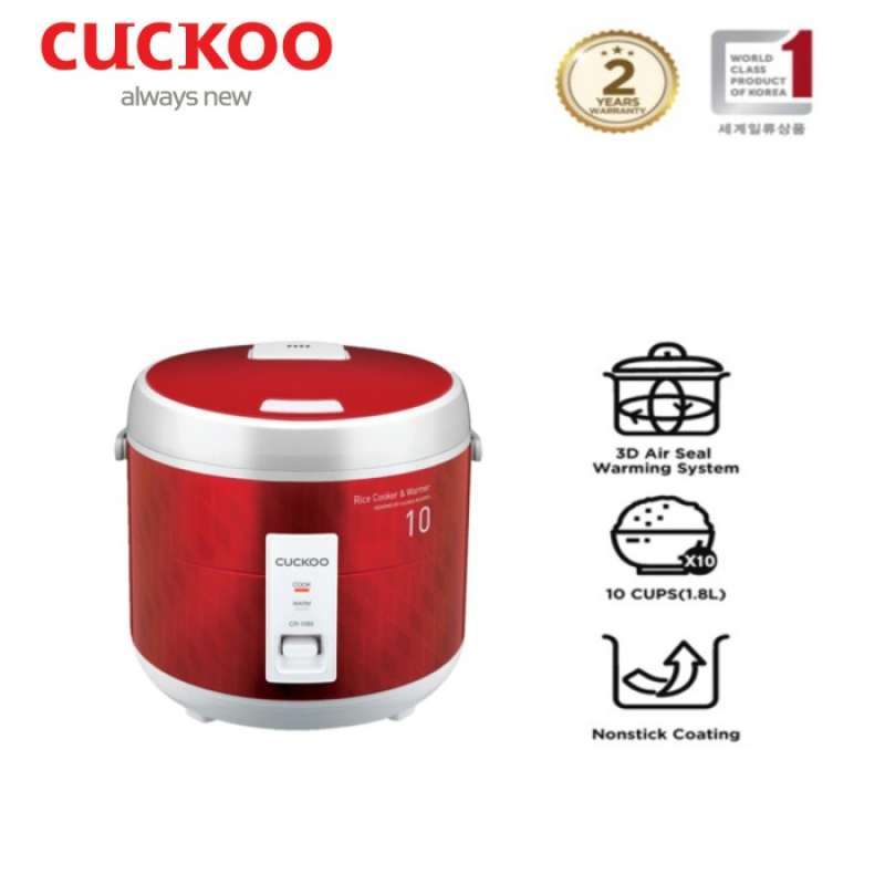Promo CUCKOO MECHANICAL RICE COOKER CR-1065/RD Diskon 23% di Seller Hanskitchen - Jelambar, Kota ...