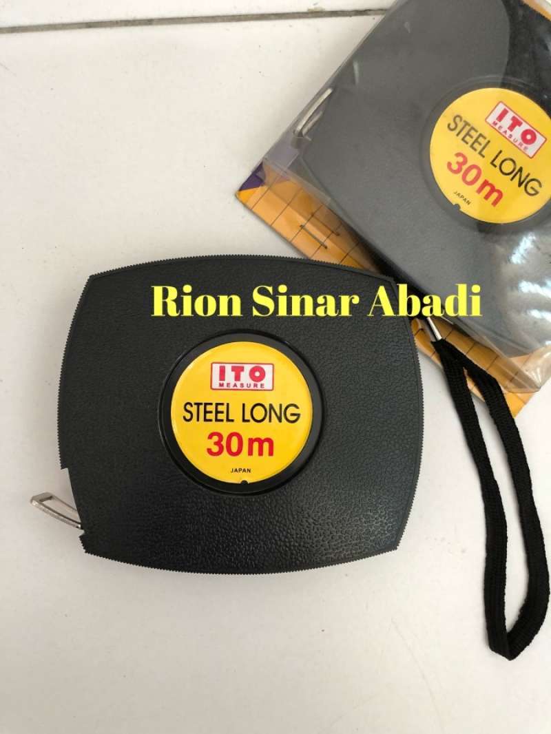 Jual Meteran Baja ITO Steel Long Tape Measure 30 Meter di Seller ...