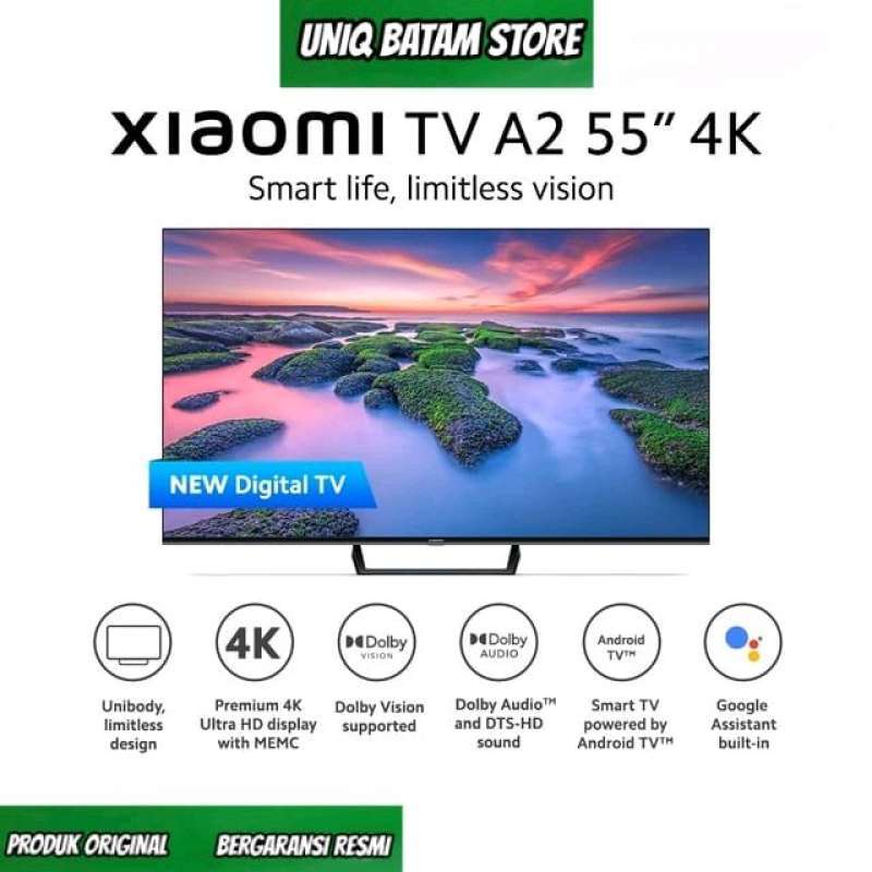 Jual MI TV A2 55 INCH DIGITAL ANDROID TV GARANSI RESMI [ BATAM ] di ...