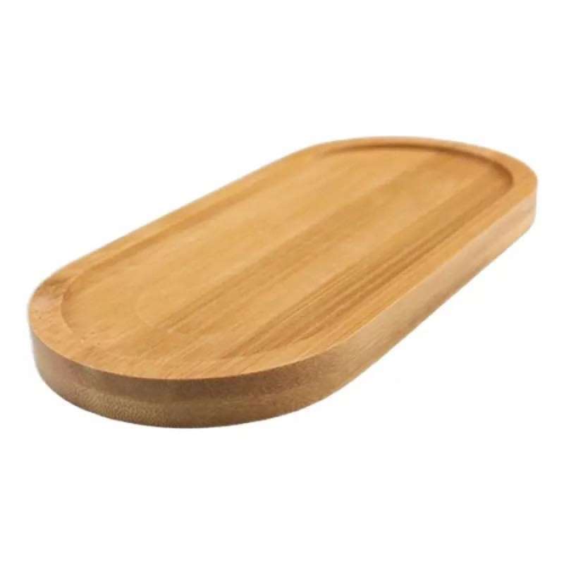 Jual alas nampan bambu tempat botol sabun shampoo / bamboo tray pet ...
