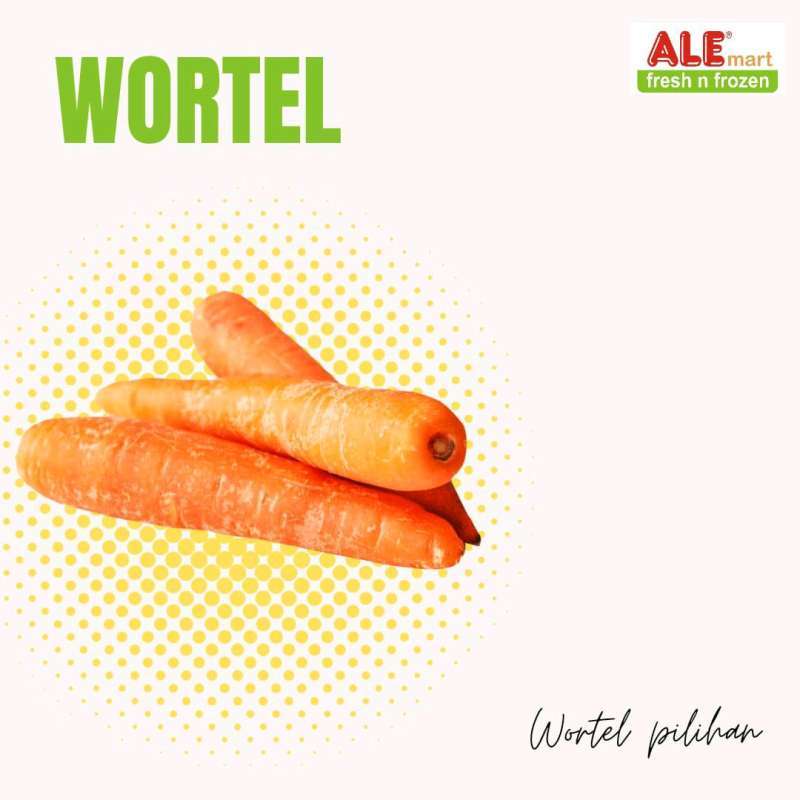 Jual Wortel fresh 500gr, wortel, sayur wortel, sayur wortel segar Halal ...