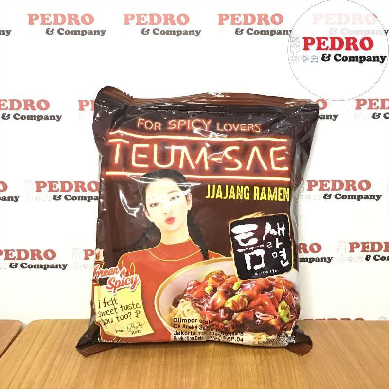 Jual Teum sae jjajang ramenspicy iorean instant noodle 203 gram teu di ...