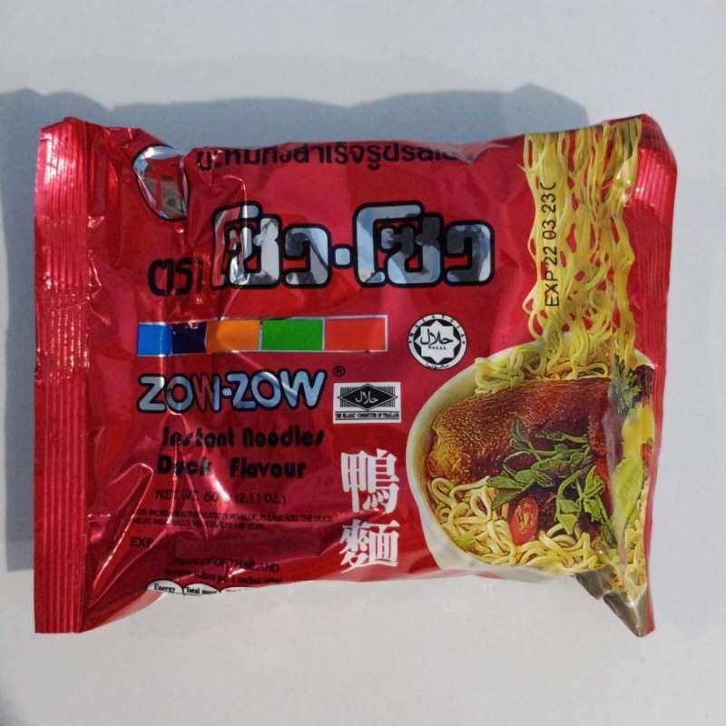 Jual zowzow instant noodles duck flavour mie bebek di Seller Toko Asia ...