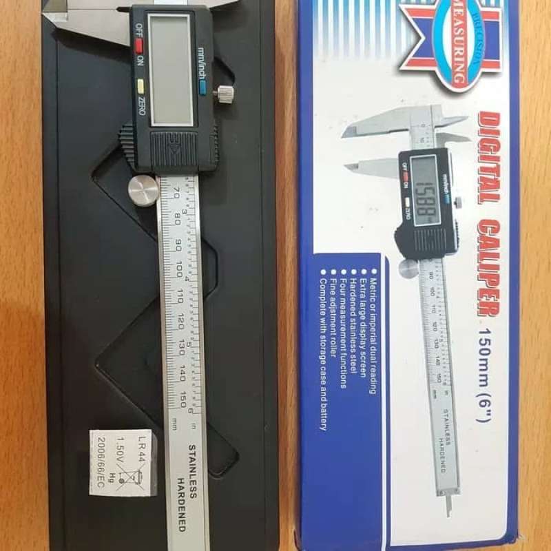 Jual alat ukur digital calipers jangka Sorong digital stainless lcd screen di Seller Odettee ...