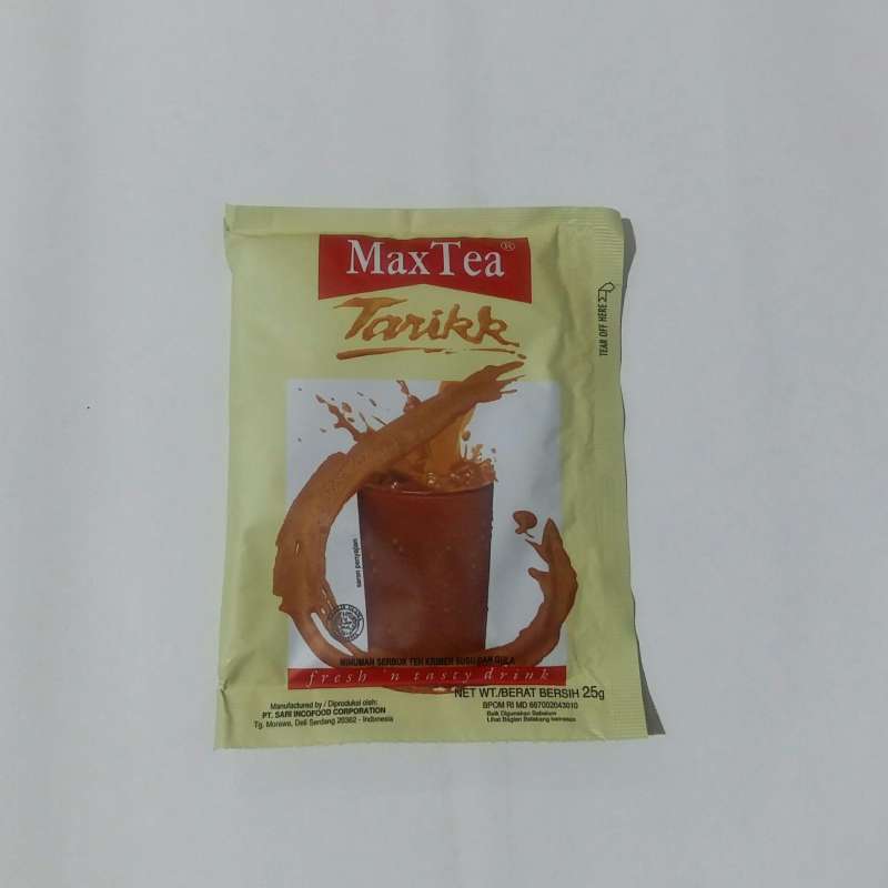 Jual Max Tea Teh Tarik [25 g/sachet] di Seller TOKO HASAN BINONG - Kab ...