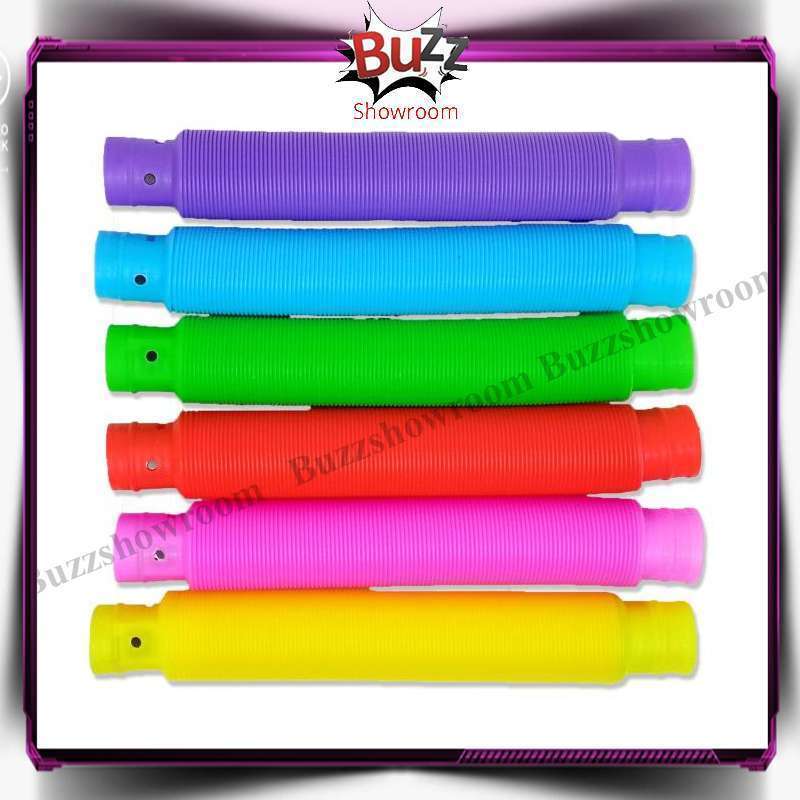 Jual Light Up Pop Tubes Pop Pipes Lampu Stick Pipa Selang Fidget Toy ...