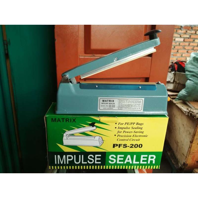 Jual Mesin Press Plastic Impulse Sealer Pfs 200mm Di Seller ...